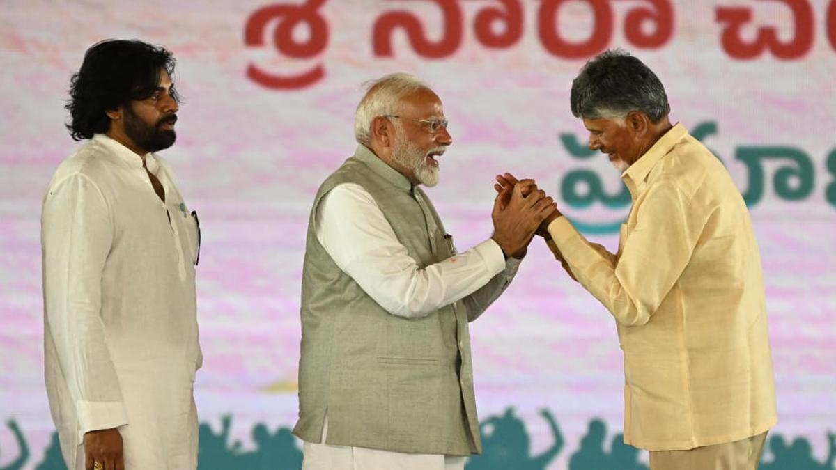 Chandrababu Naidu sworn in as Andhra Pradesh Chief Minister - The Hindu